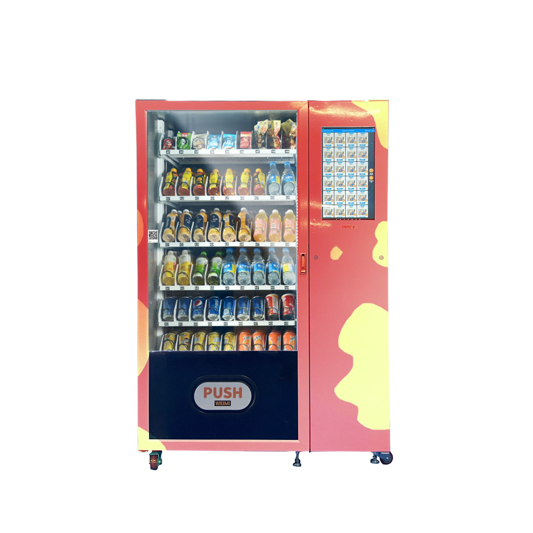 Centro comercial Control remoto Sistema de venta inteligente Bocadillos ...